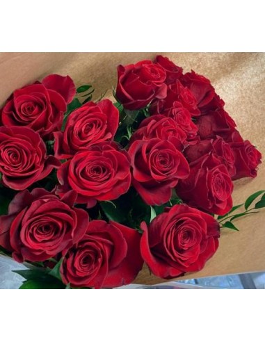 Bouquet de roses rouges